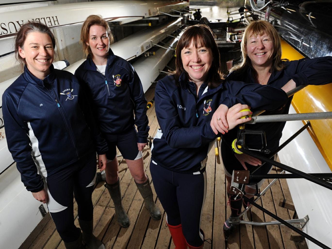 Yorkshire team bare all on quest to become oldest…