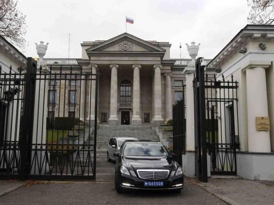 Russia demands apology after Polish nationalists attack Warsaw embassy ...
