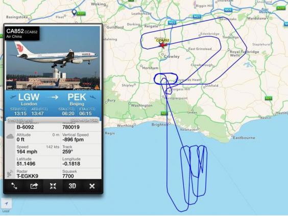 Gatwick Airport runway closed after Air China flight CA852 performs ...