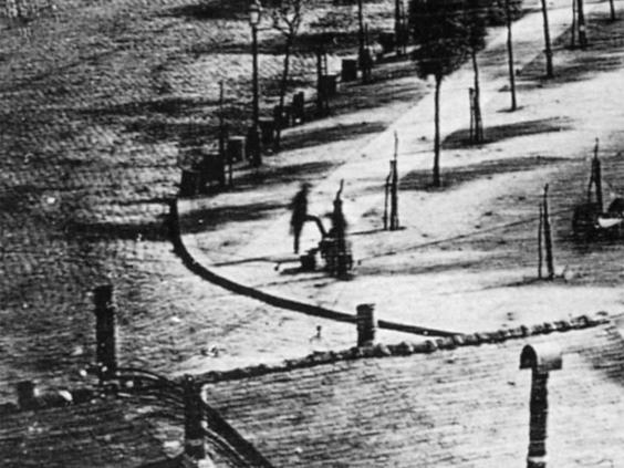 This is the first ever photograph of a human – and how the scene it was ...