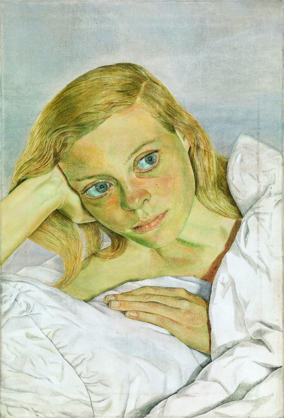 Previously unseen painting of the woman who broke Lucian Freud's heart ...