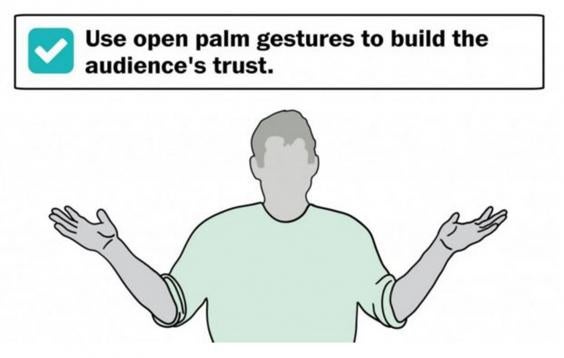 How to use your hands when public speaking | The Independent