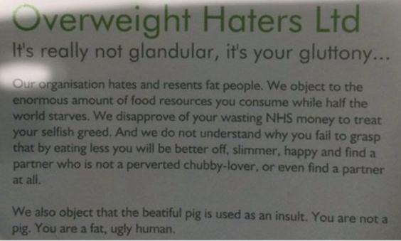 Fat shaming: Telling it straight isn’t abuse, it’s noble | The Independent