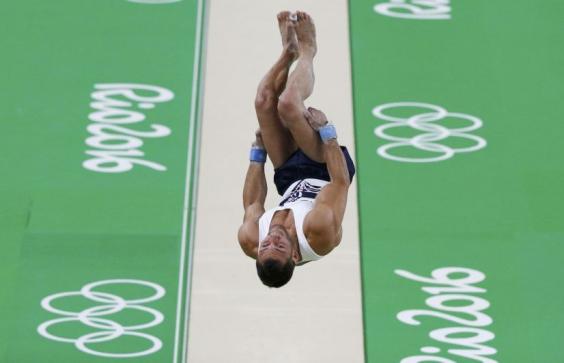 Rio 2016: French gymnast Samir Ait Said suffers horrific broken leg in ...