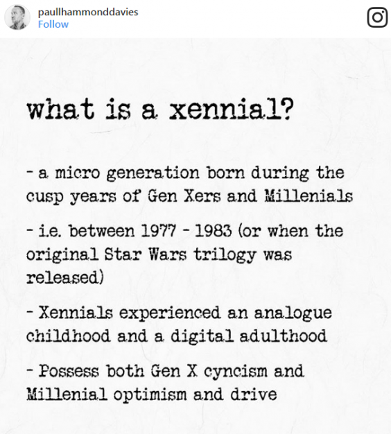 Between Generation X and the Millennials: There is a term for people ...