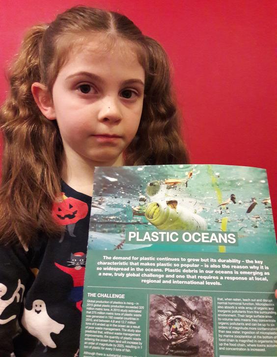 BBC Blue Planet viewers receive posters warning of…