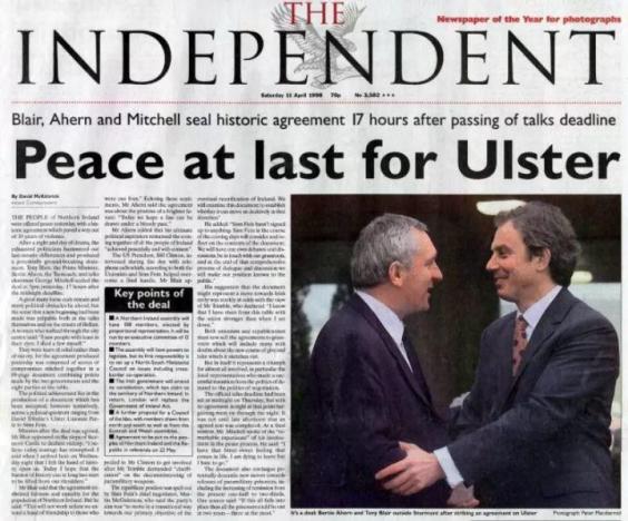 Good Friday Agreement: What was the peace deal reached in Northern ...