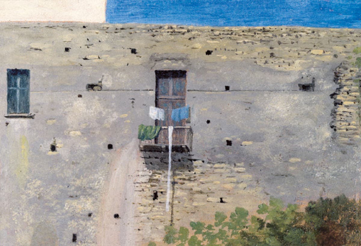 Jones, Thomas: A Wall in Naples (1782) | The Independent | The Independent