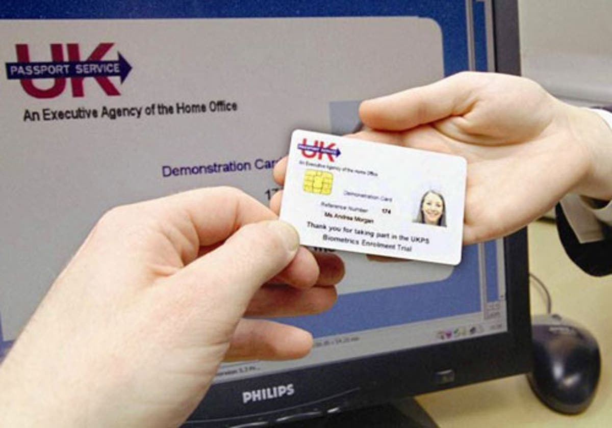 Smith pledges to cut ID card costs by £1bn | The Independent | The ...