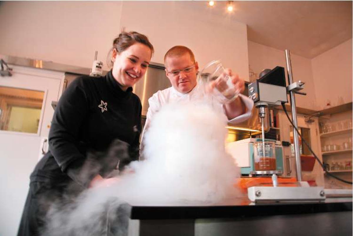 Cooking up a storm: Heston Blumenthal's first masterclass | The ...