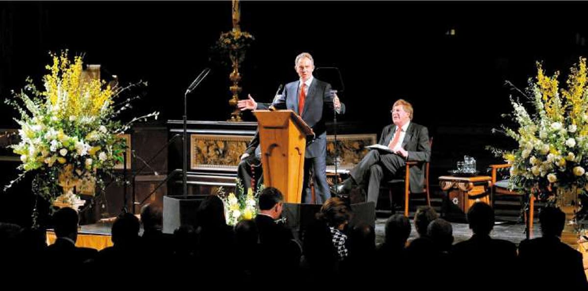 Blair declares his faith: I want to awaken world's conscience | The ...