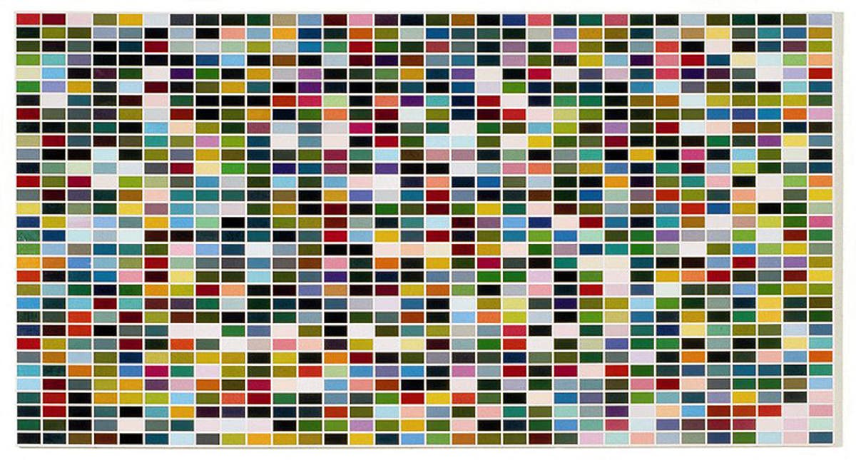 Richter, Gerhard: 1024 Colours (1973) | The Independent | The Independent