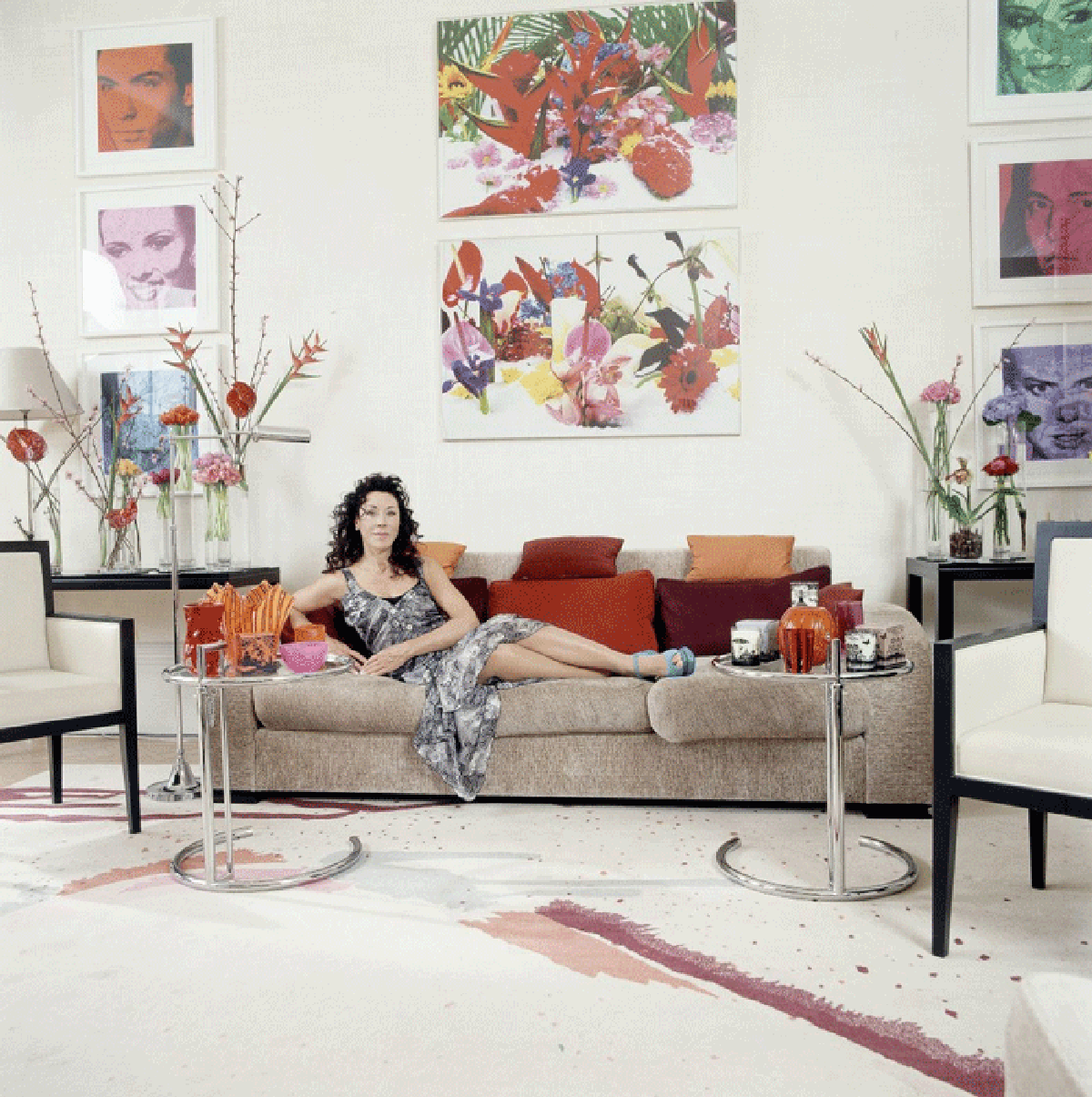 Ballroom glitz: Designer Helen David has given her historic sitting ...