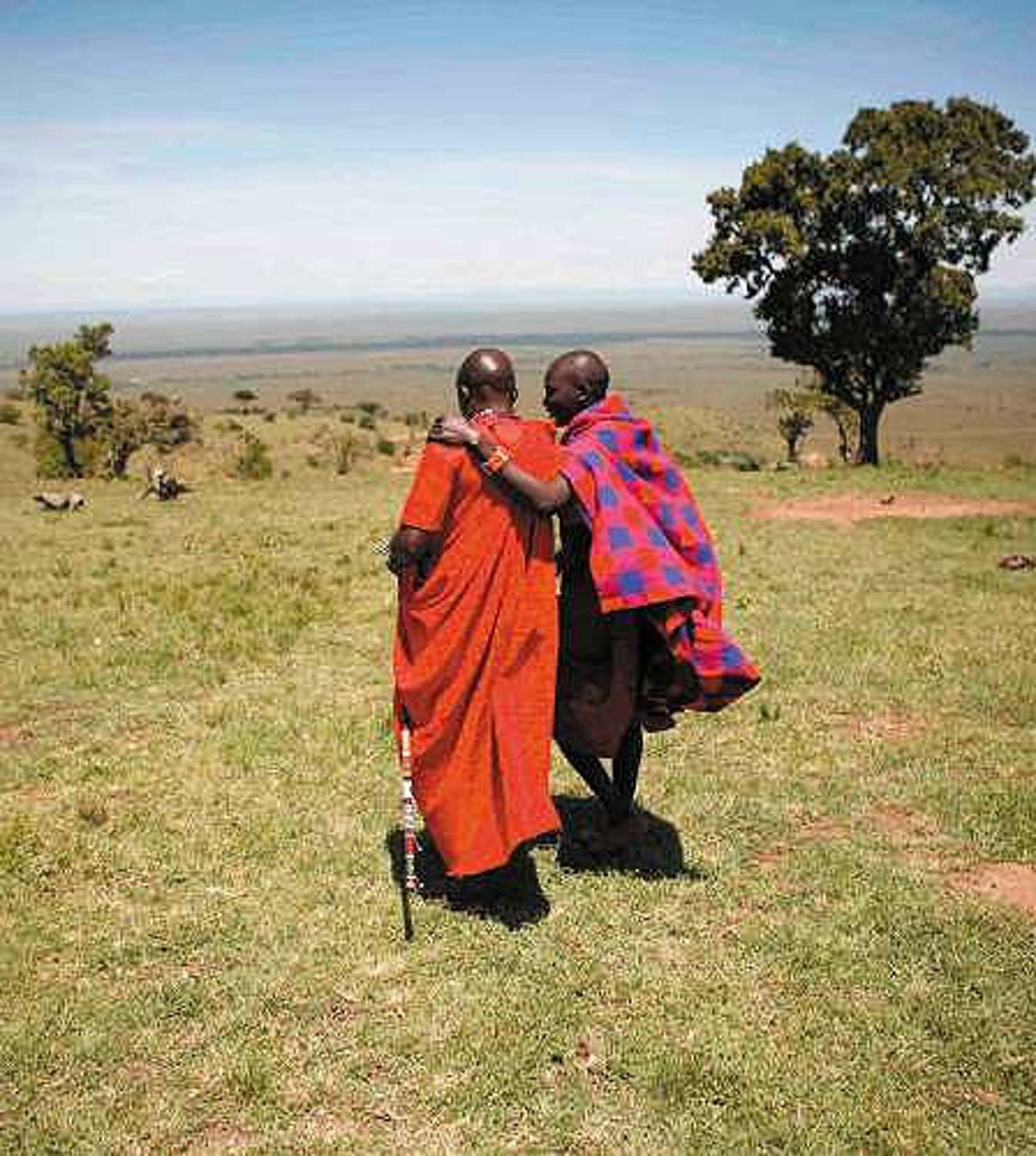 Masai return to their hunting grounds as tourism collapses | The ...