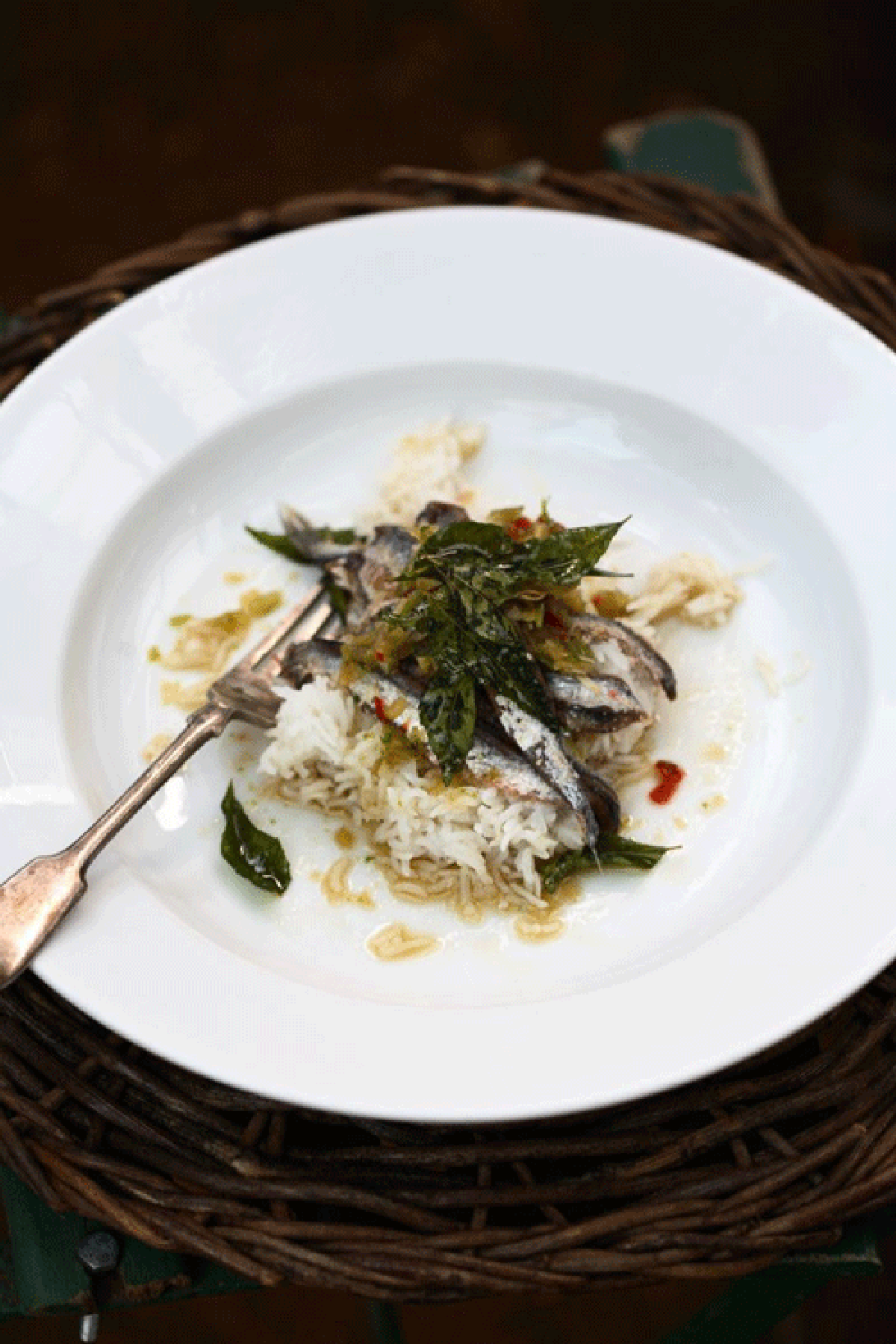 Sardines with sweet and sour dressing and jasmine rice | The ...