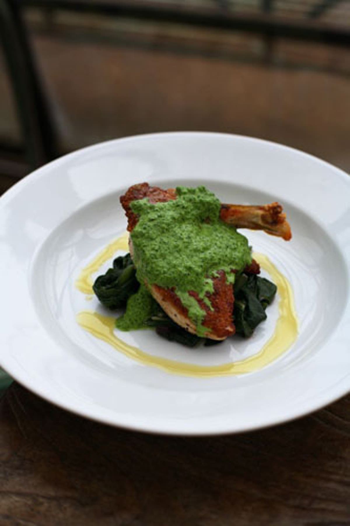 Pan-roasted guinea fowl with parsley sauce | The Independent | The ...