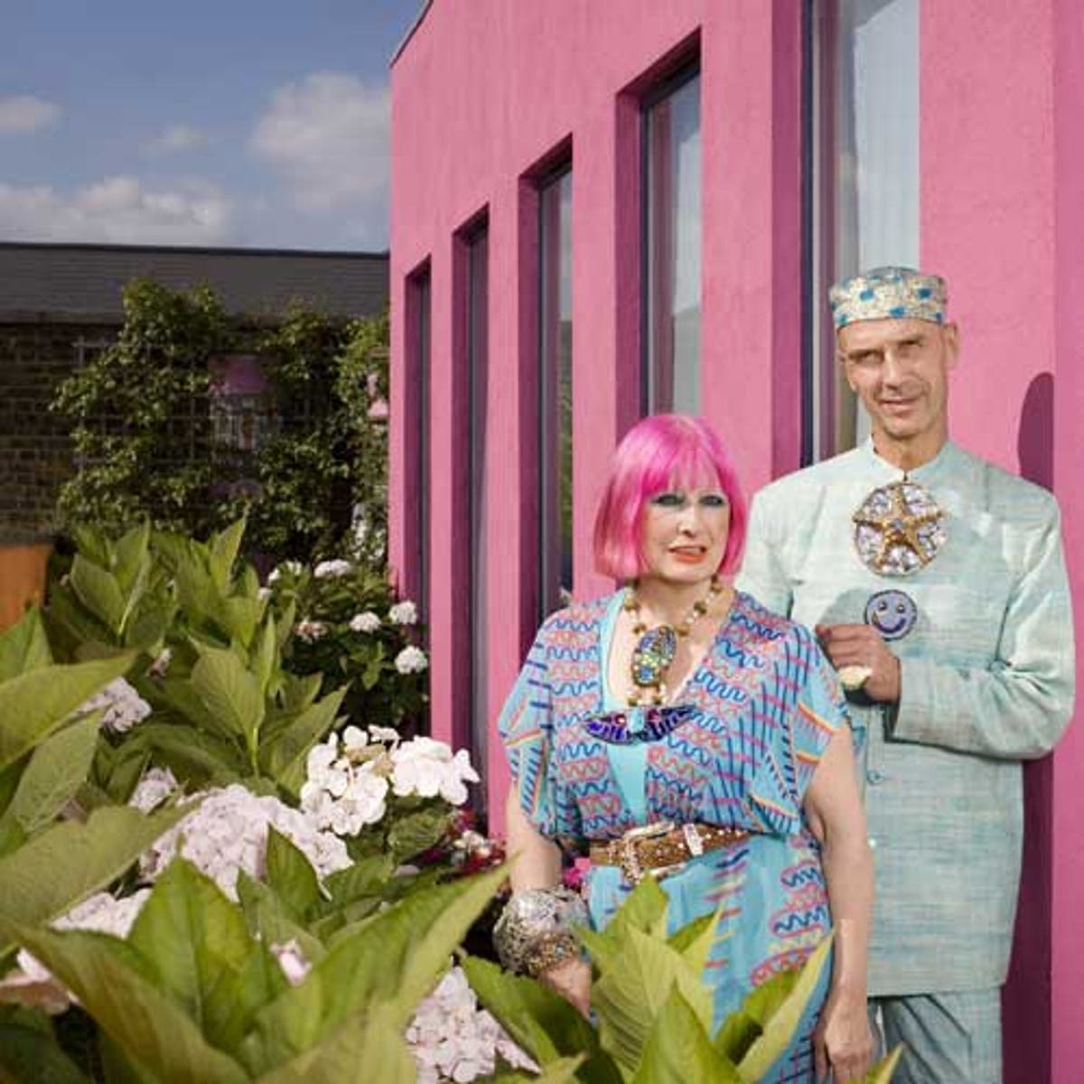 How We Met: Zandra Rhodes & Andrew Logan | The Independent | The ...