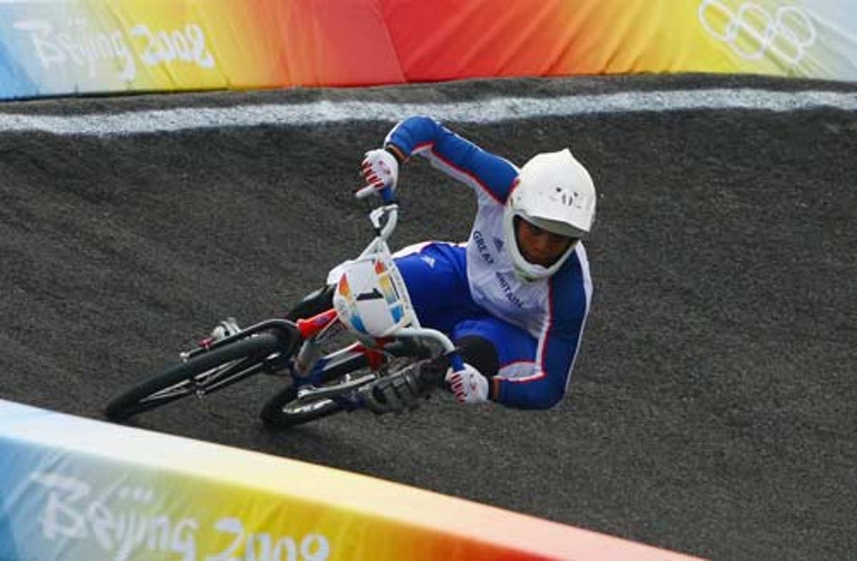 Reade bounces back from early BMX fall | The Independent | The Independent