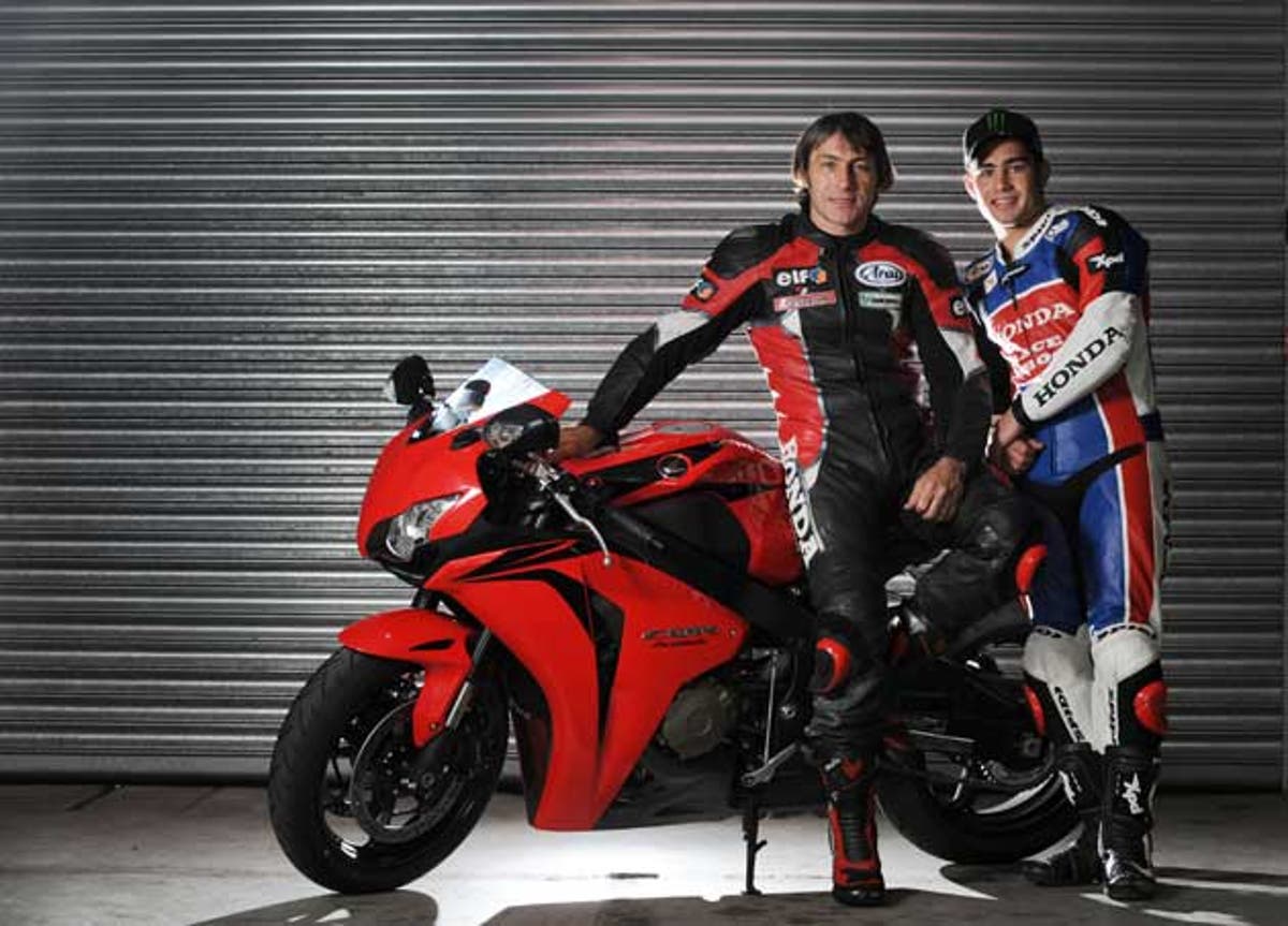 Leon and Ron Haslam: 'I've broken many bones but it does not make you ...