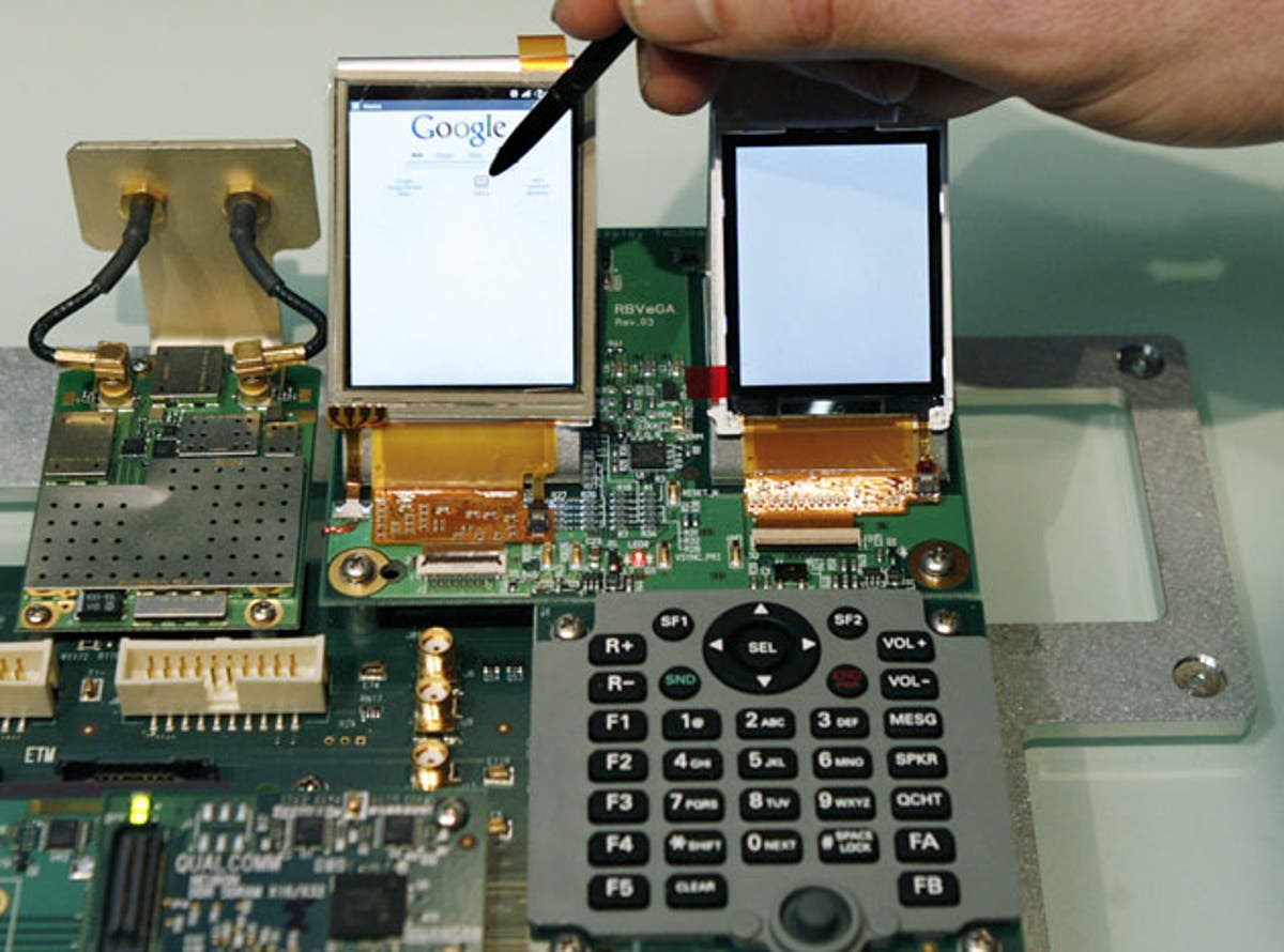 'Google phone' shown at conference | The Independent | The Independent
