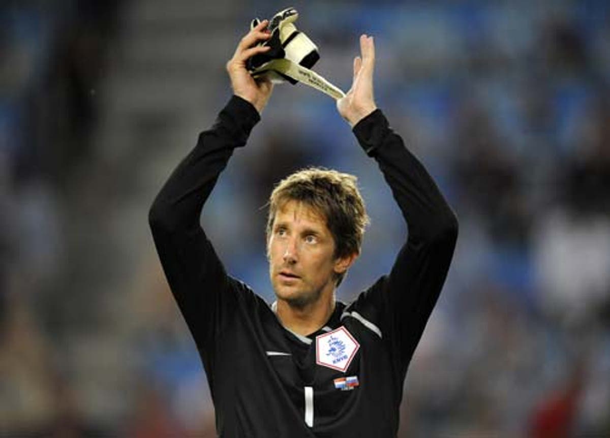 Van der Sar comes out of international retirement | The Independent ...
