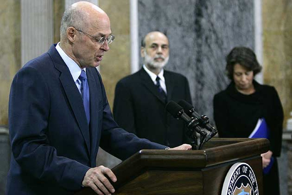 Bush: bail-out is to preserve free market | The Independent | The ...