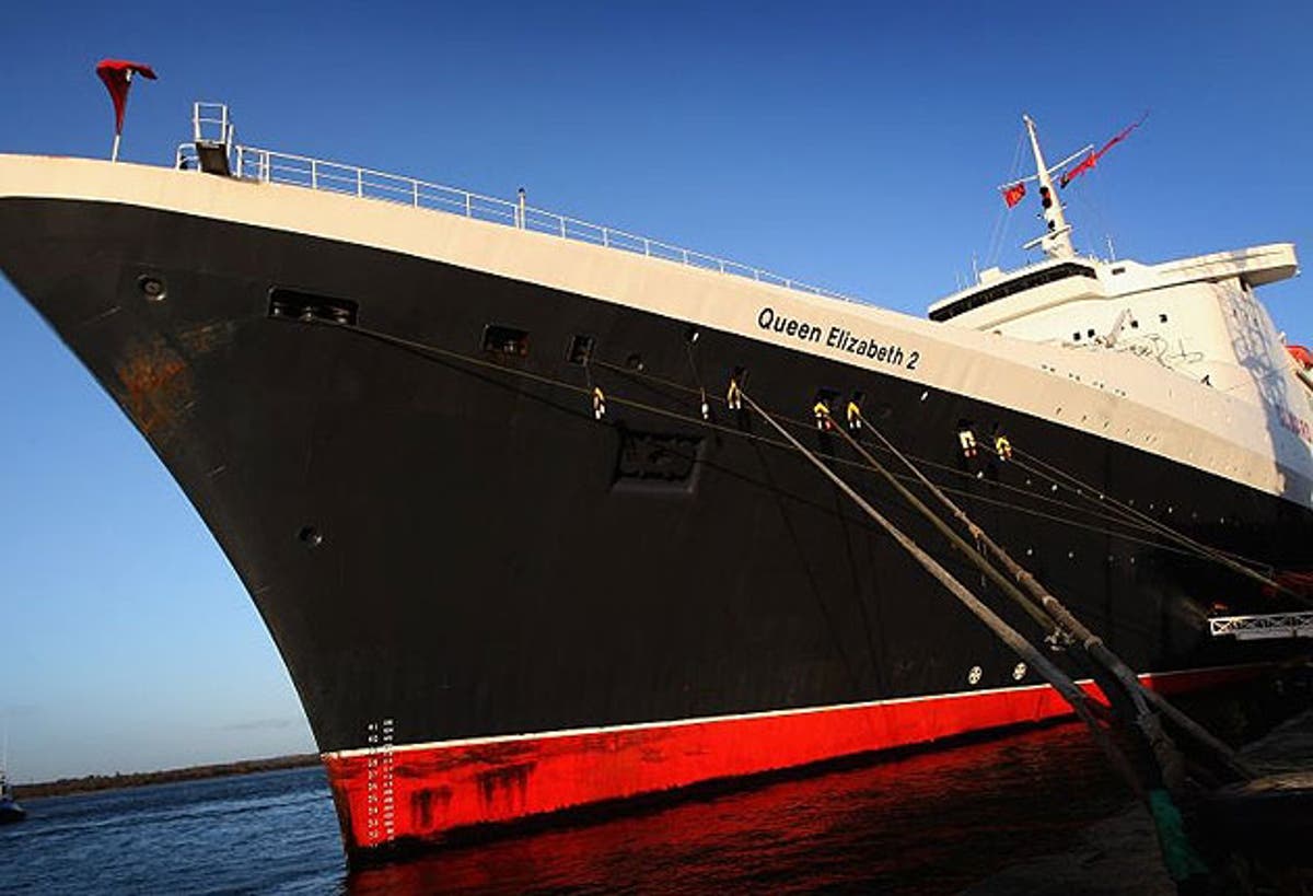 QE2 runs aground on final trip home | The Independent | The Independent