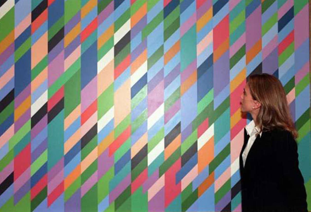 Read between the lines: Are Bridget Riley’s paintings really fine art ...