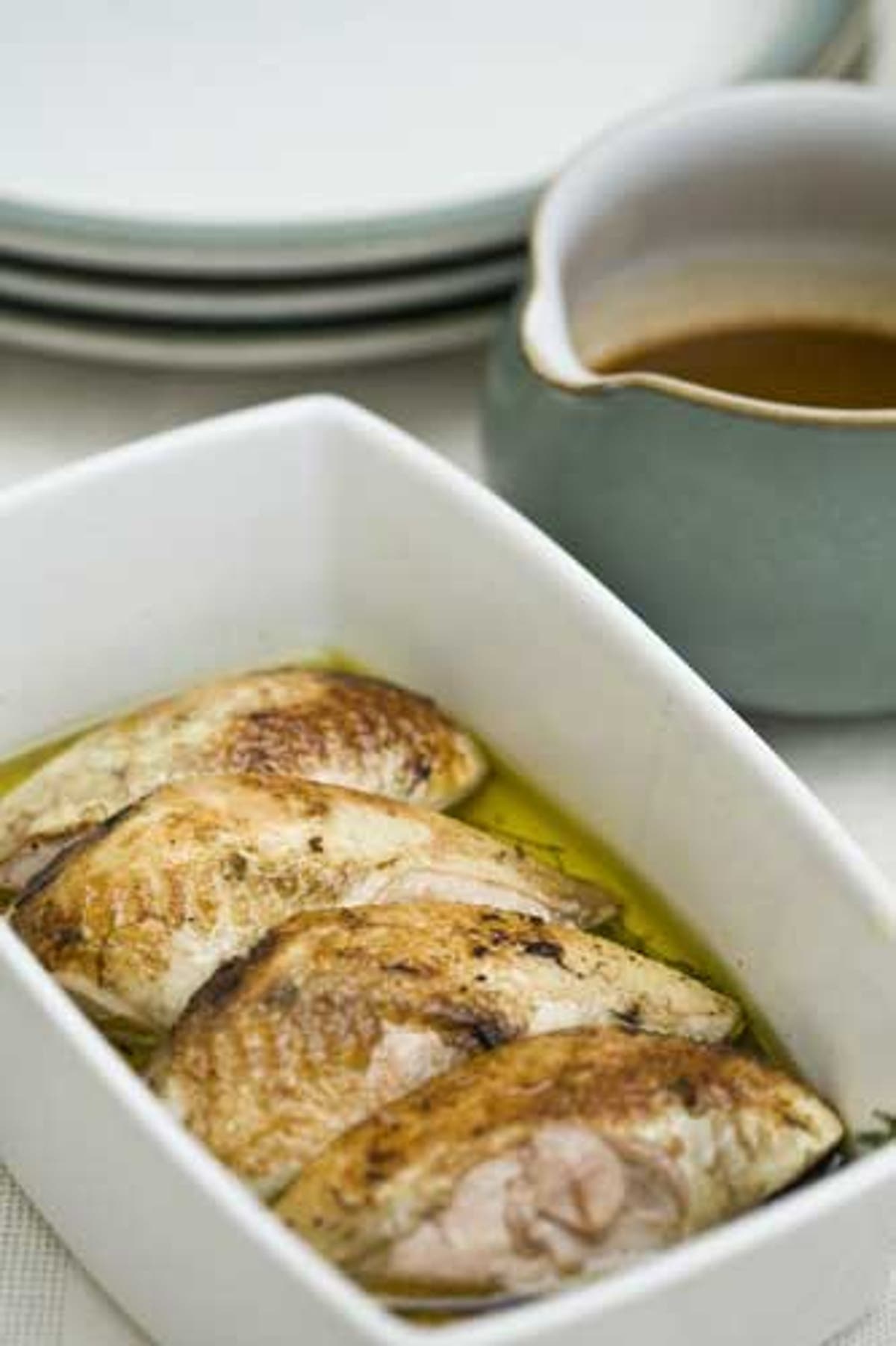 Roasted and marinated partridge with juniper-scented sauce | The ...