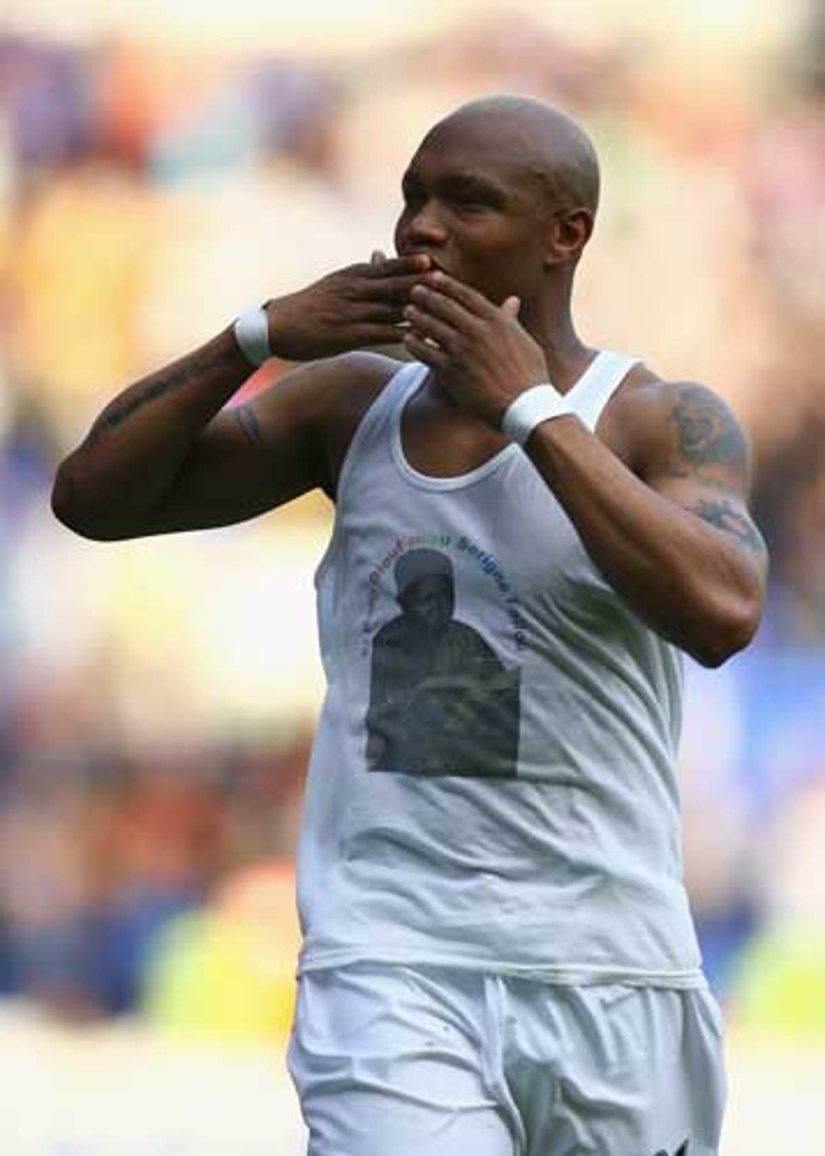 Diouf going nowhere says Sbragia | The Independent | The Independent