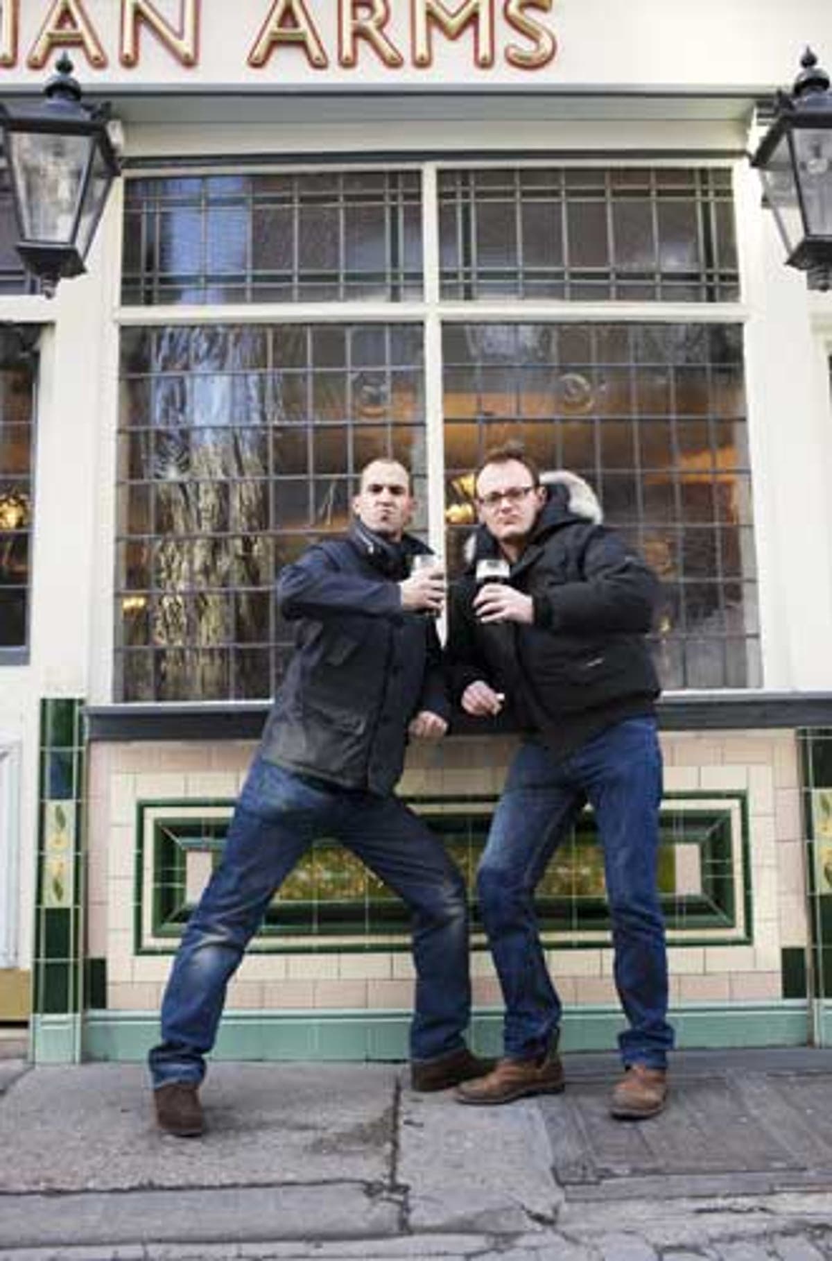 How We Met: Johnny Vaughan & Sean Lock | The Independent | The Independent