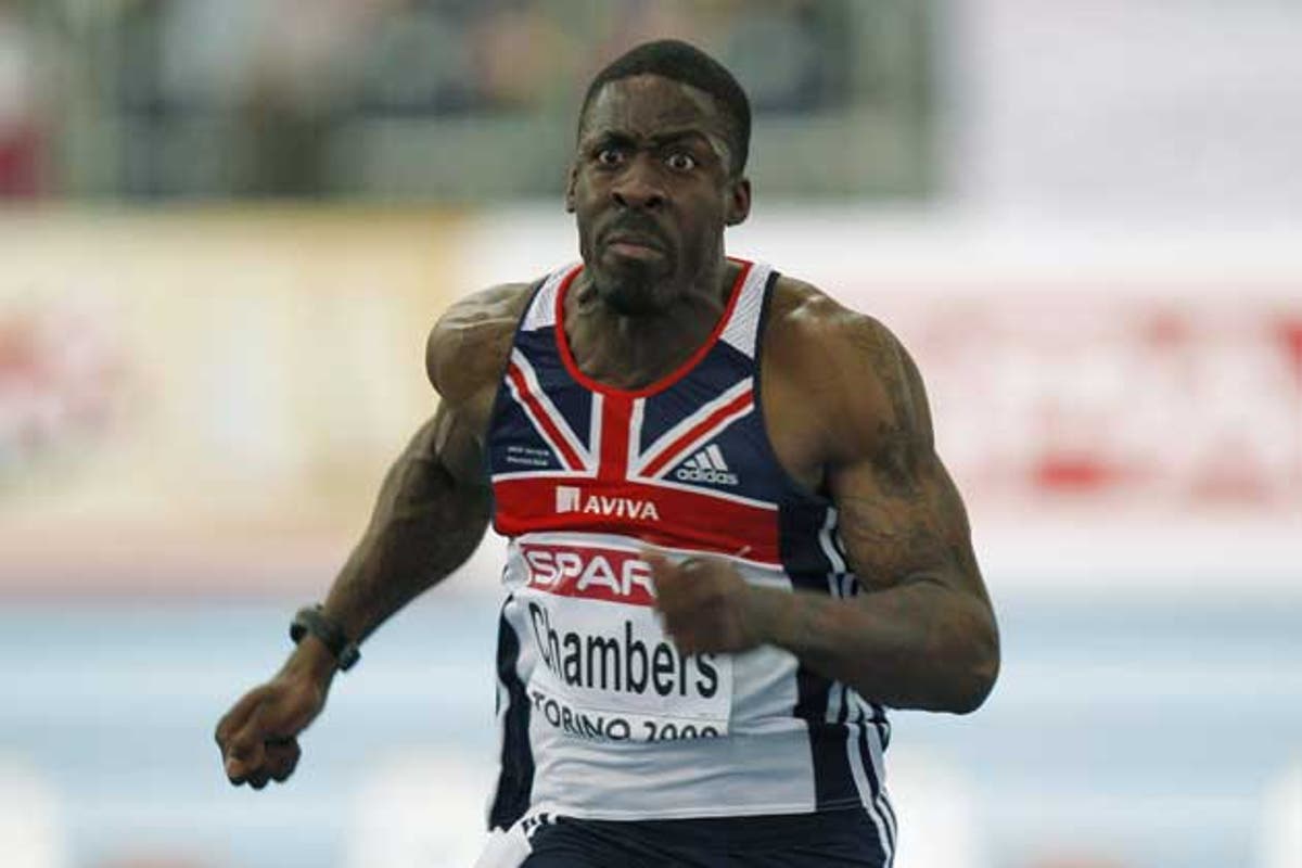 Chambers shows a clean pair of heels | The Independent | The Independent