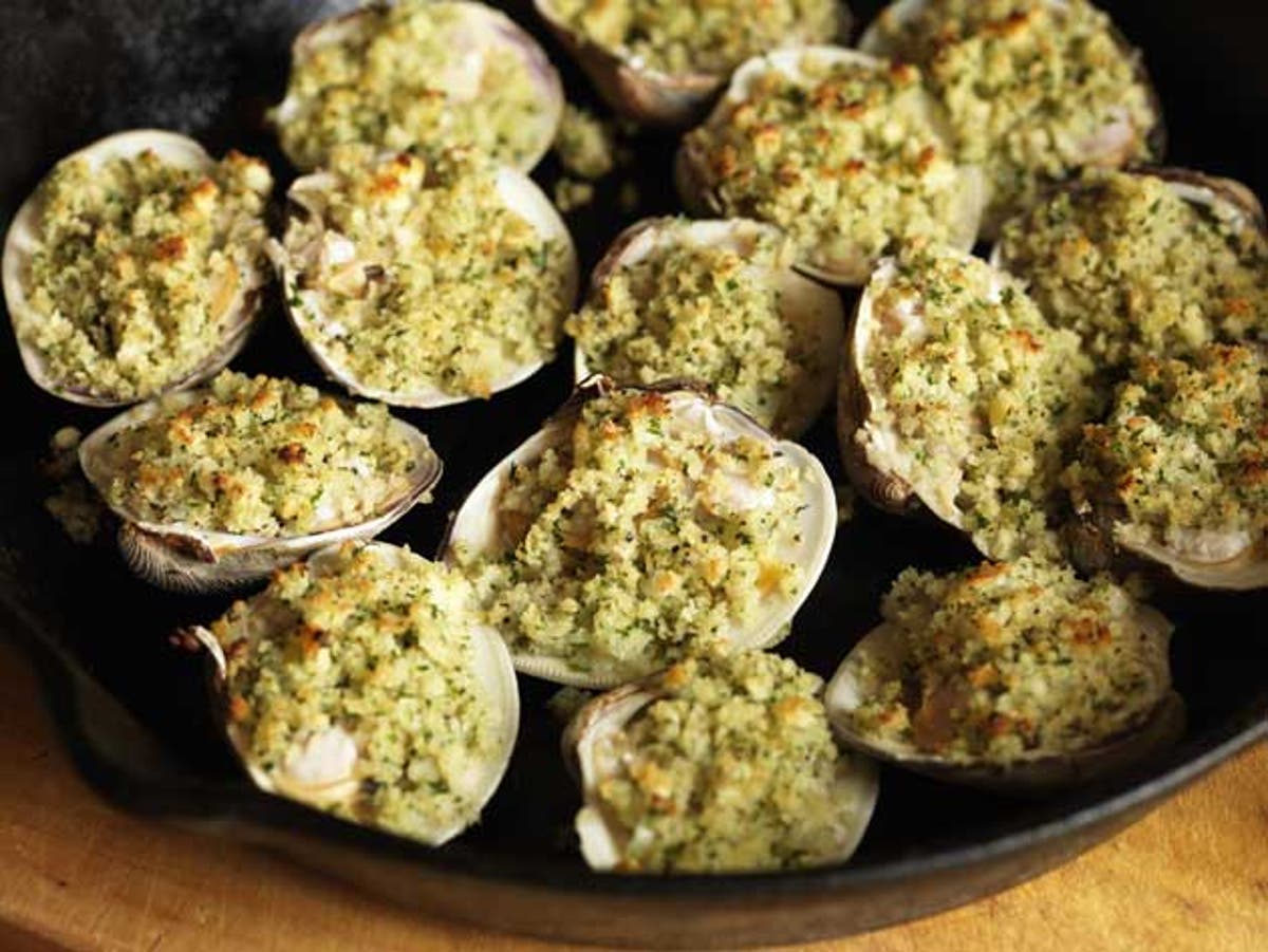 Baked clams with lemon and parsley | The Independent | The Independent