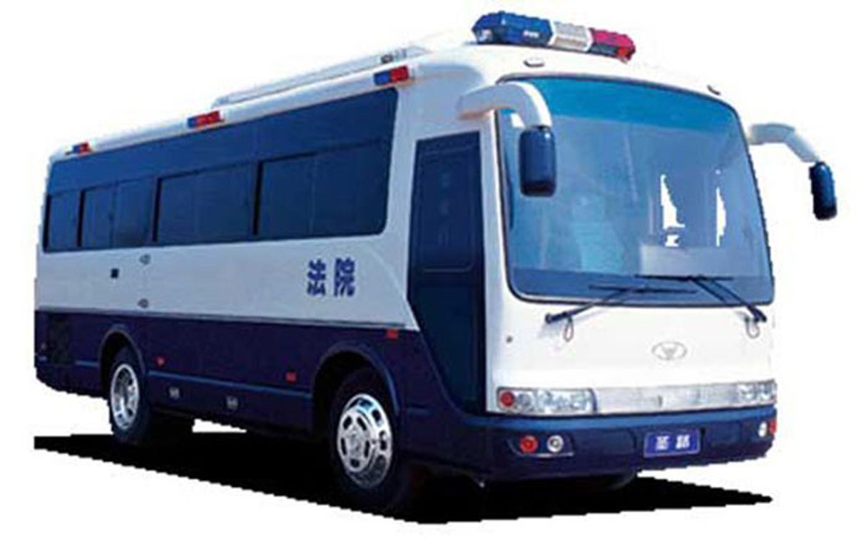 chinese execution van