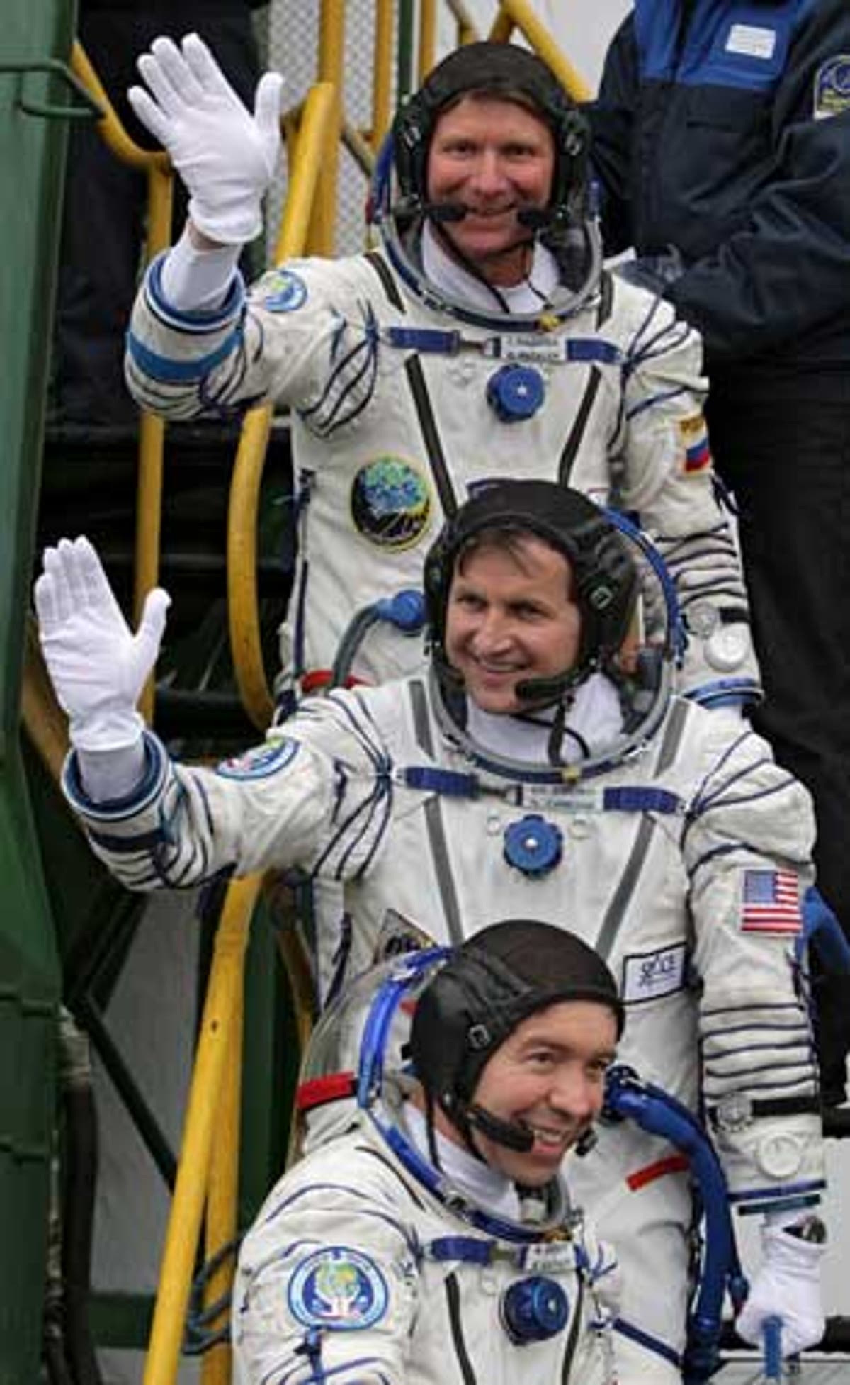 American billionaire blasts into history as double space tourist | The ...