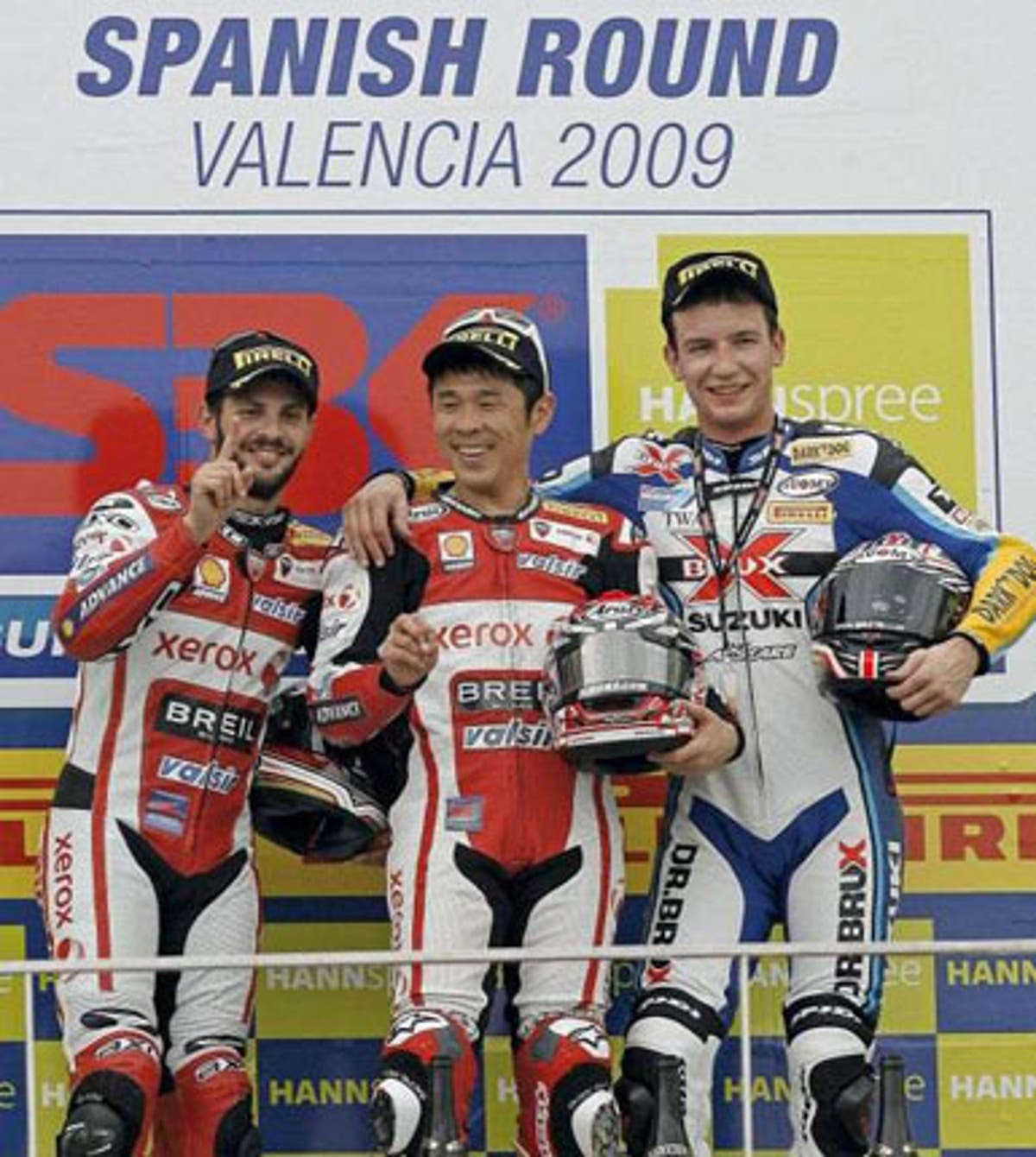 Motorcycling: Haga extends title lead with double victory in Valencia ...