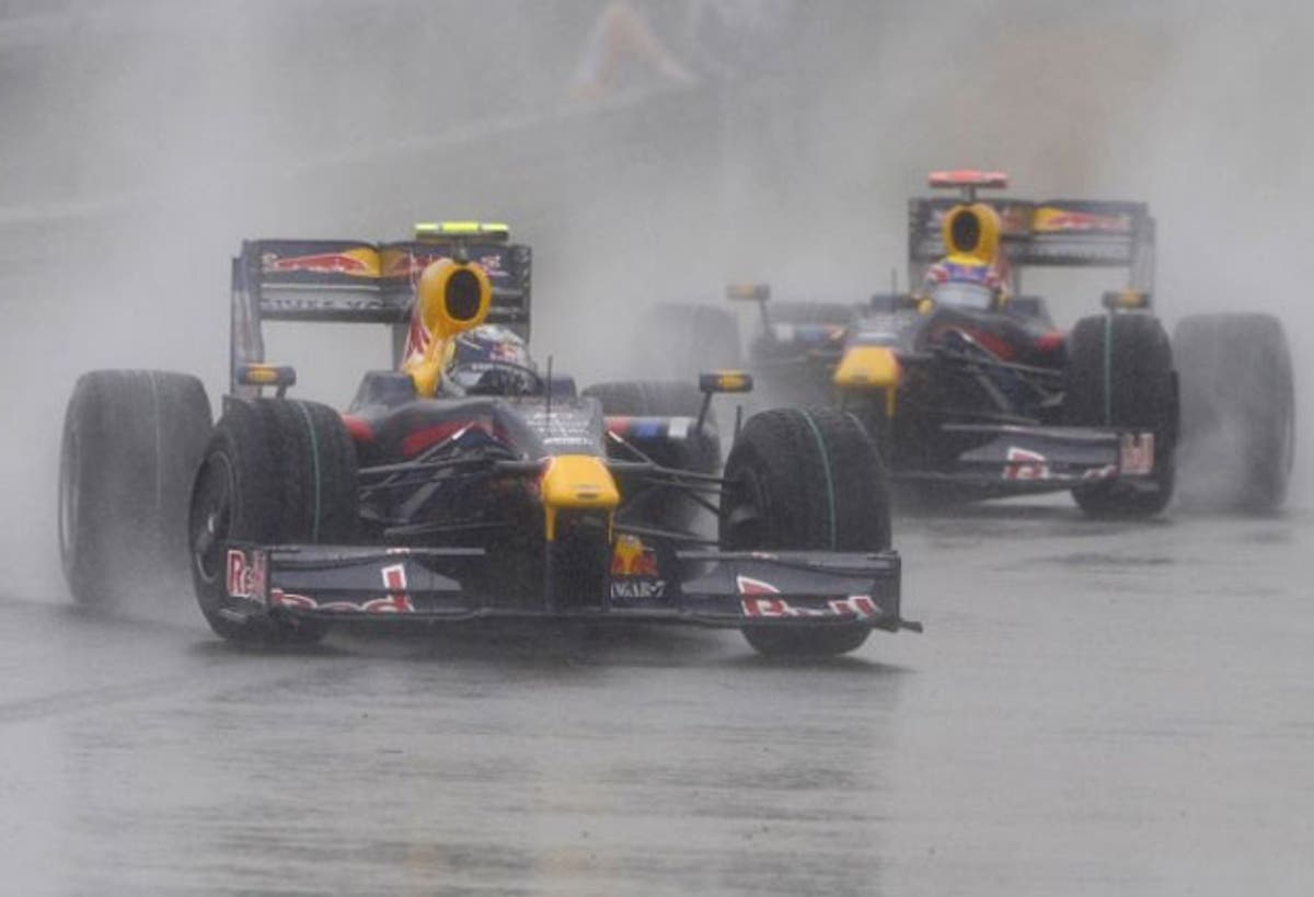Red Bull take flight in the torrent | The Independent | The Independent