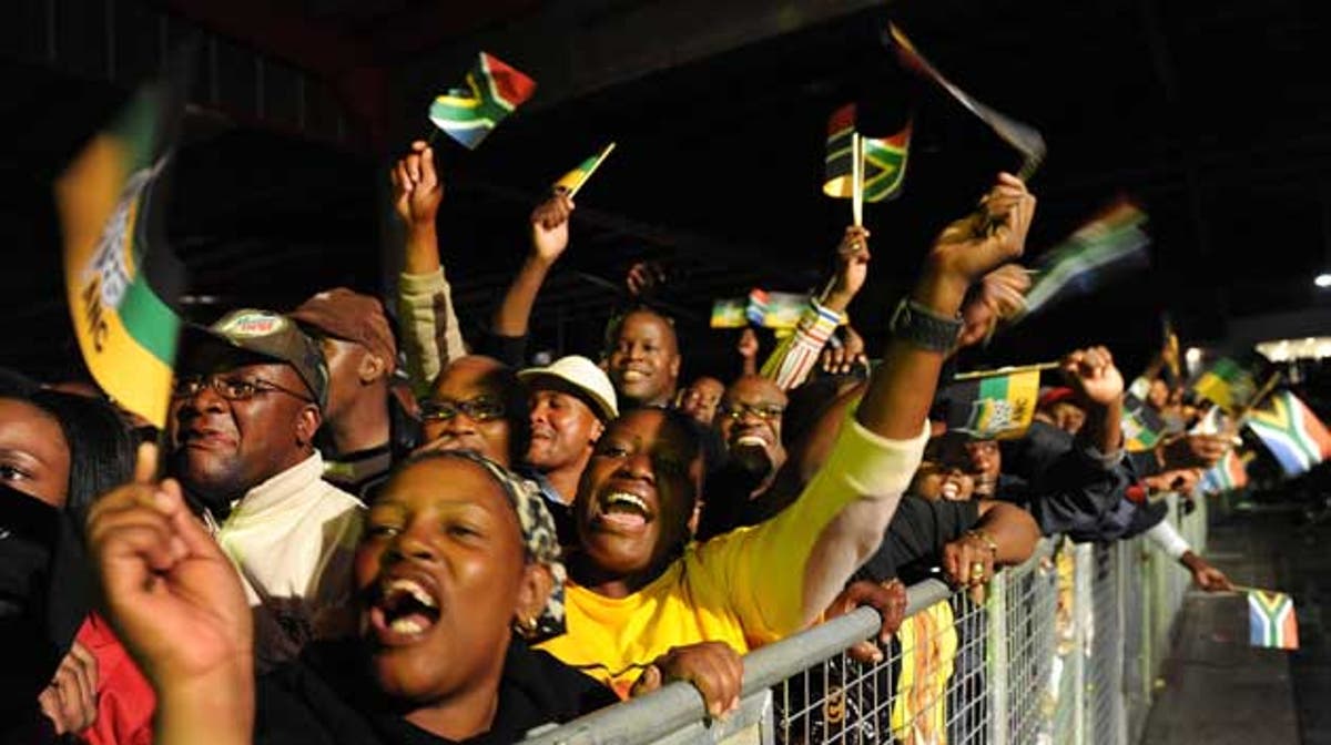 ANC holds on to power but its share of vote is reduced | The ...