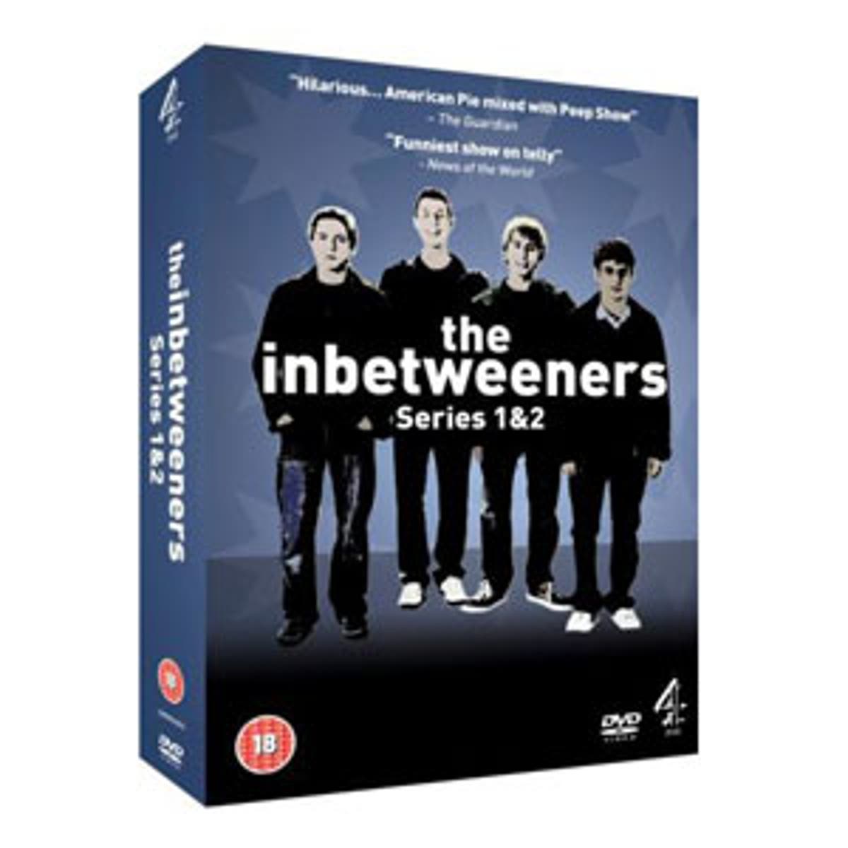 DVD: The Inbetweeners Series 1-2, For retail, 4DVD | The Independent ...