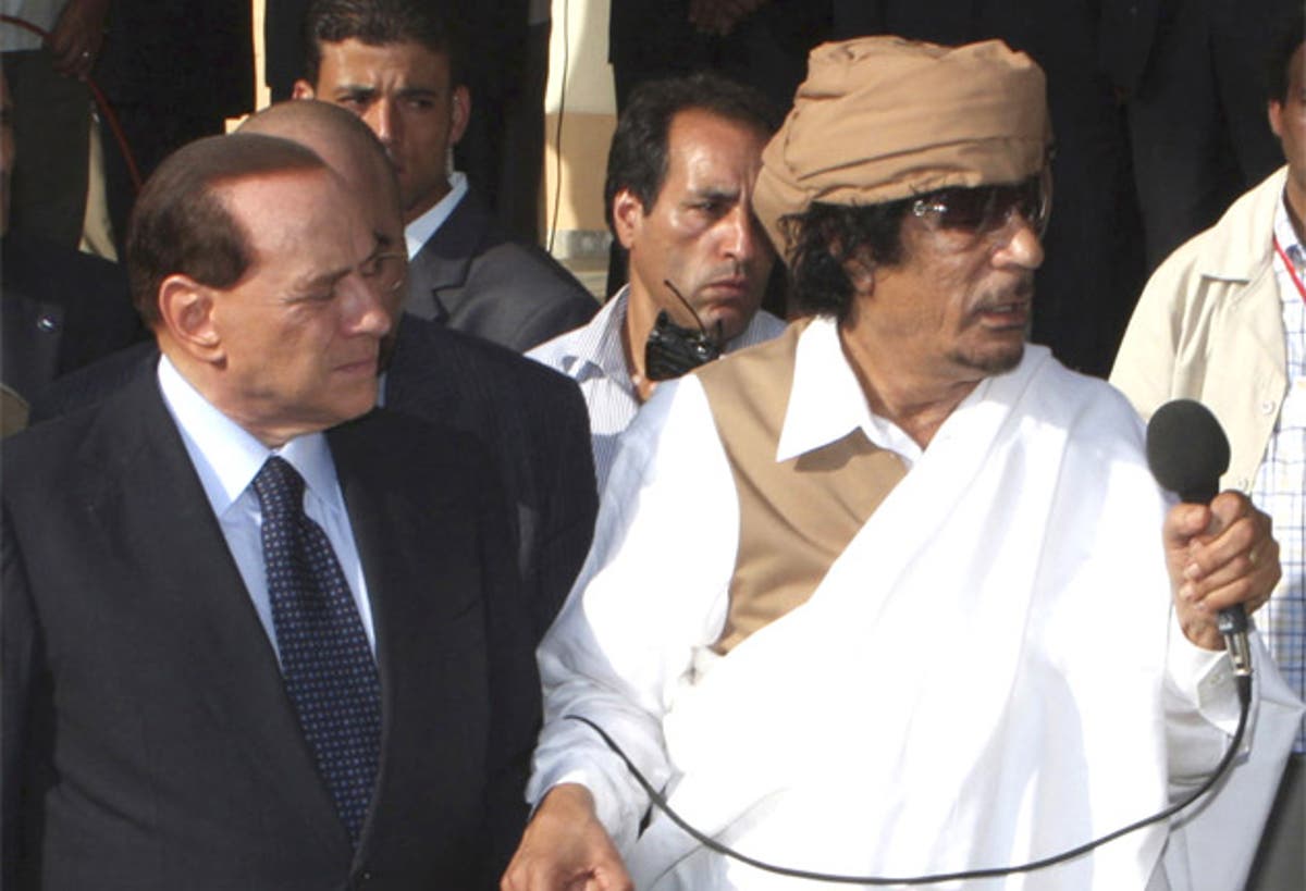 Colonial sins are forgiven as Gaddafi pitches his tent in Italy | The ...