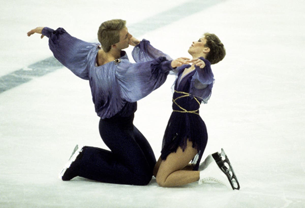 Great Sporting Moments: Jayne Torvill and Christopher Dean win Olympic ...