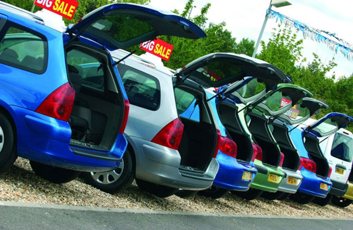 Used car market takes a hammering | The Independent | The Independent