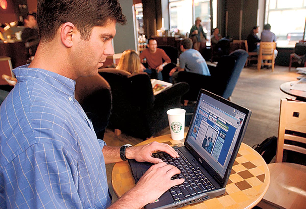 US coffee shops pull plug on laptop lounging | The Independent | The ...