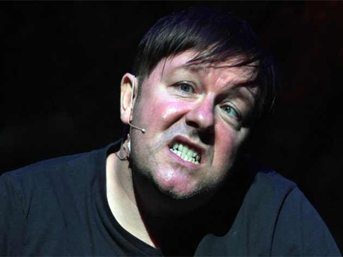 Ricky Gervais Teeth