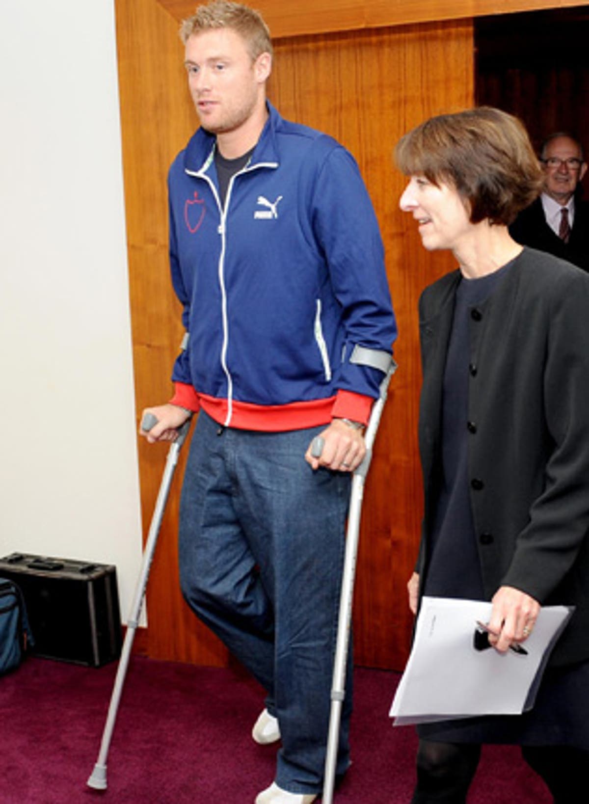 Flintoff reveals injury frustration | The Independent | The Independent