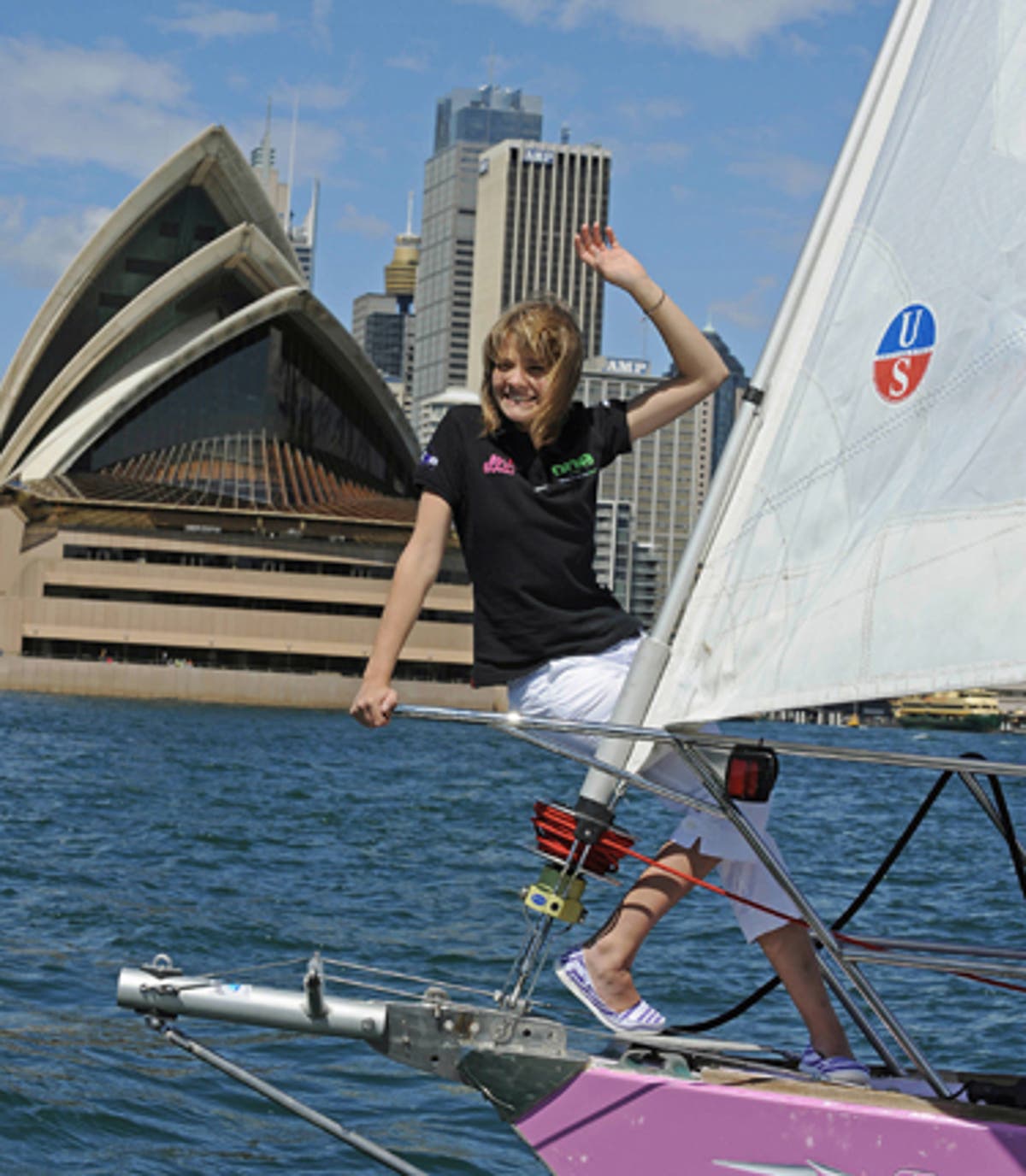 Girl sailor sets off on solo record bid | The Independent | The Independent