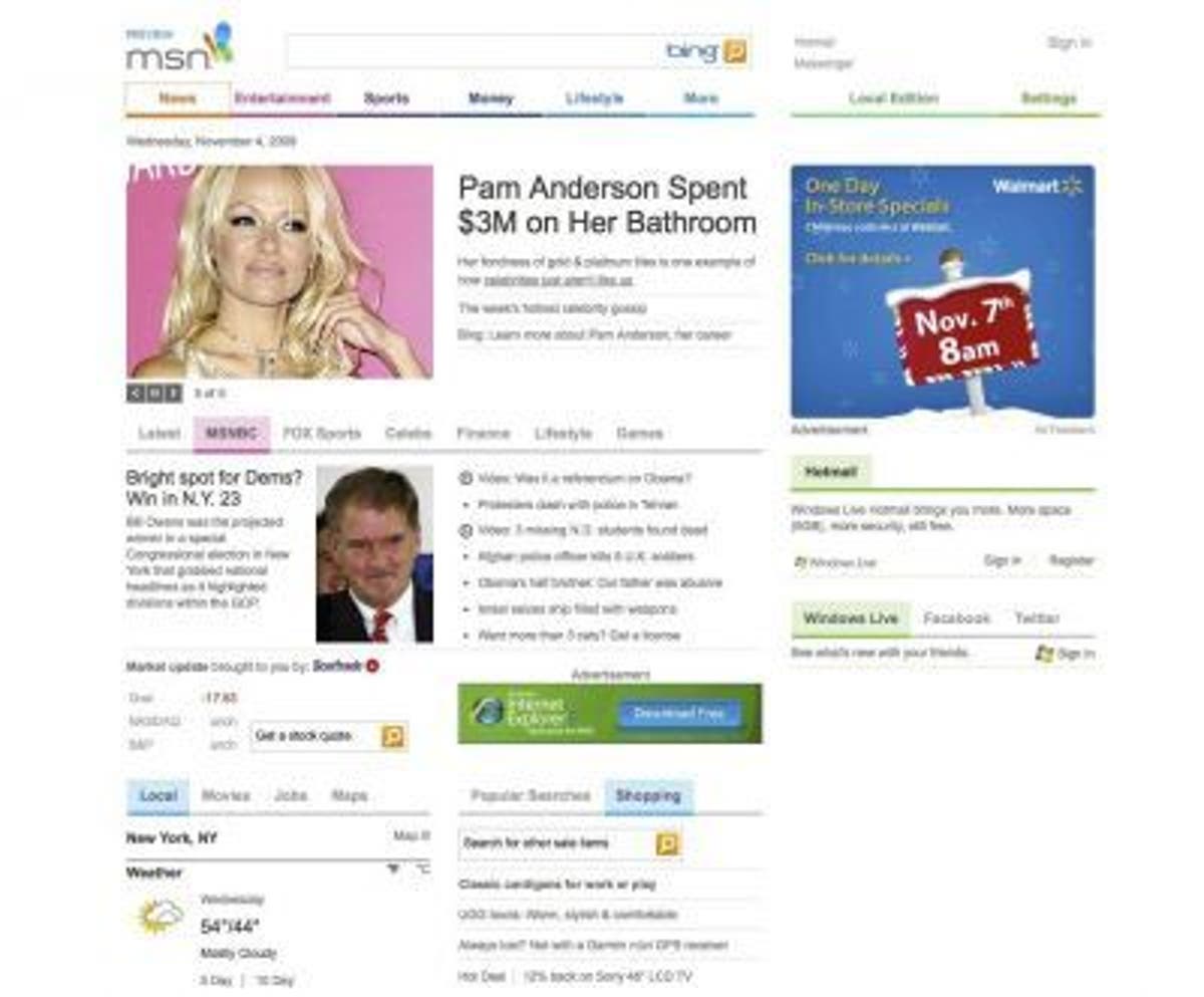 Microsoft cleans up the mess, makes MSN squeaky clean | The Independent ...