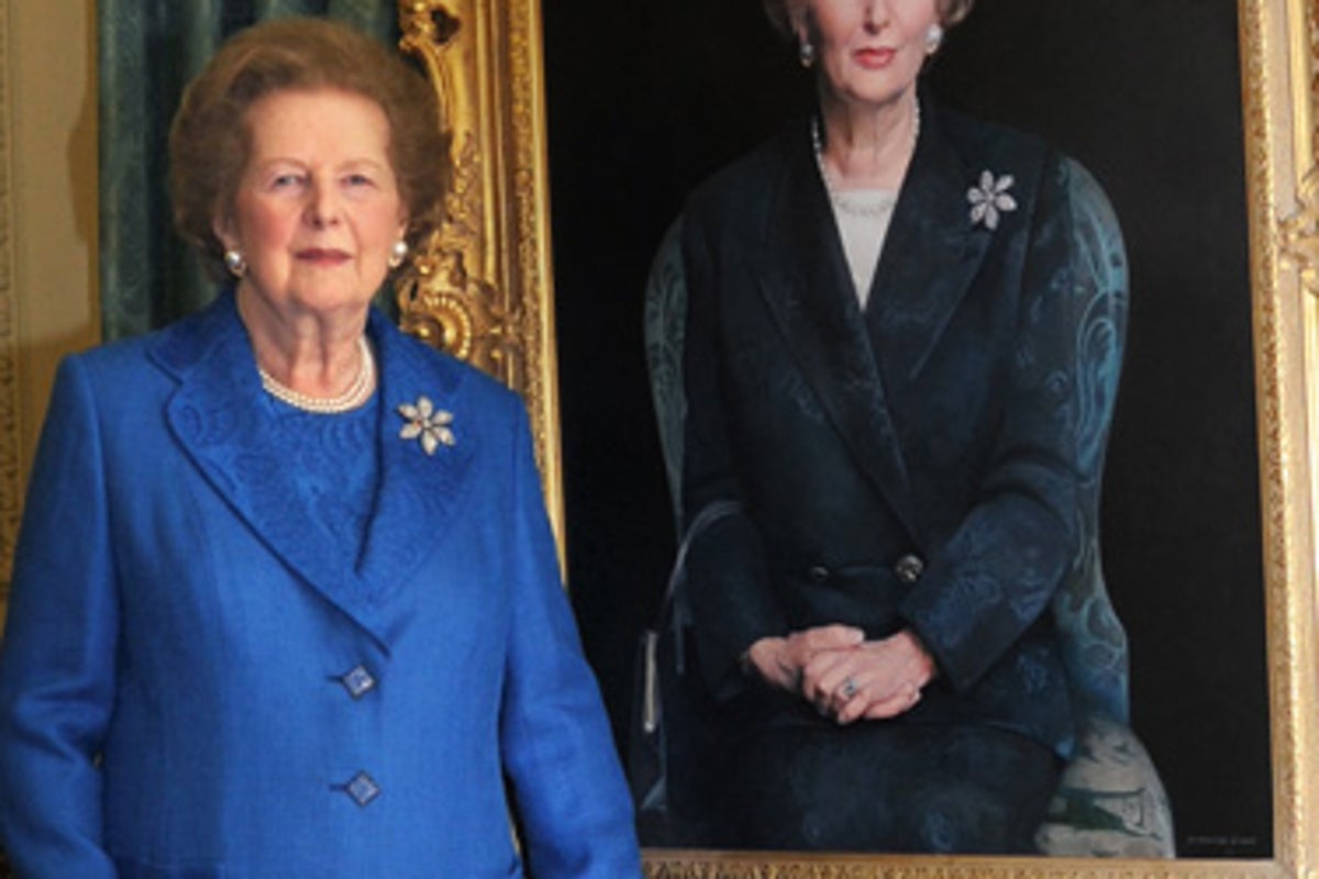 Thatcher back at No 10 for portrait unveiling | The Independent | The ...