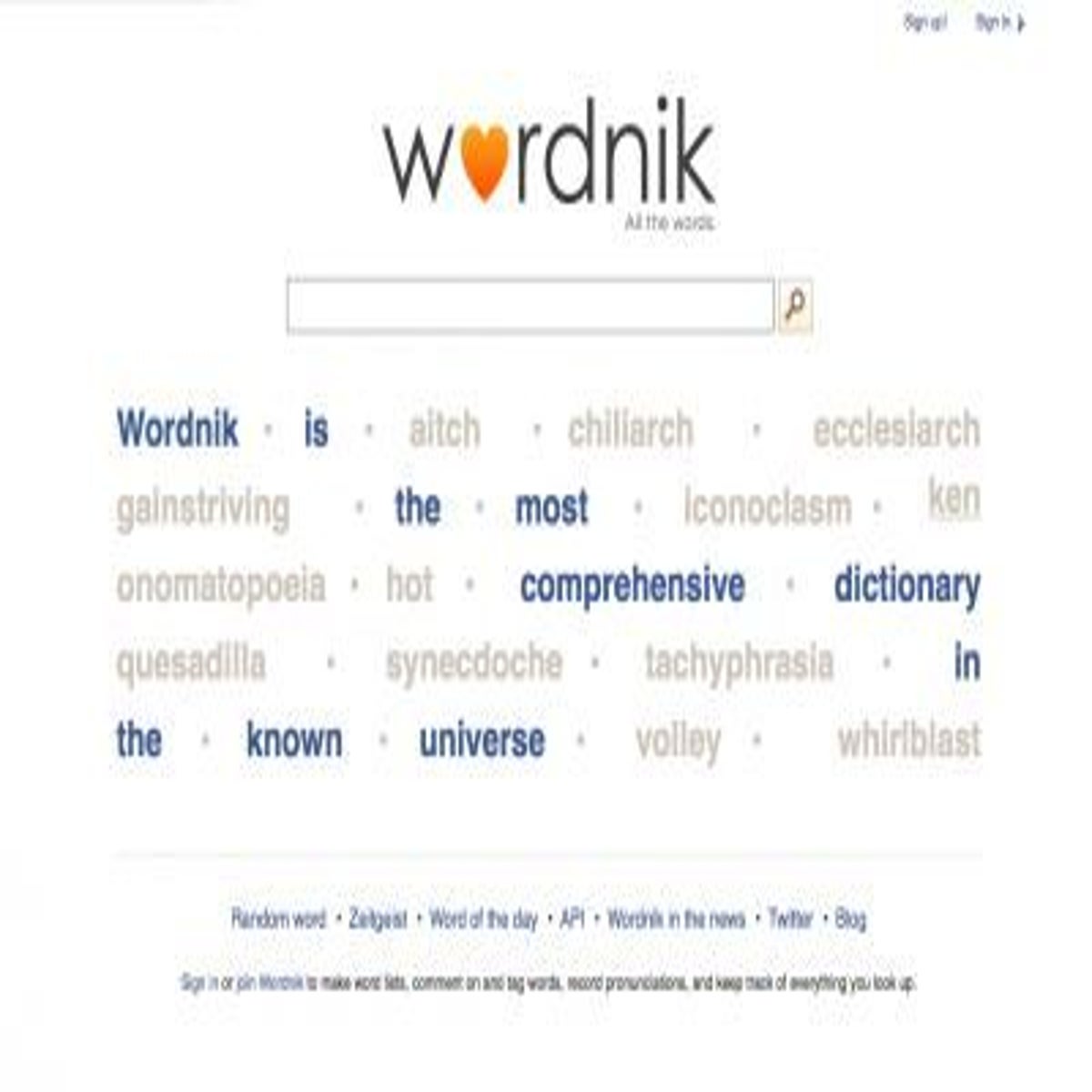 Wordnik Dictionary Wordnik Society GuideStar Profile