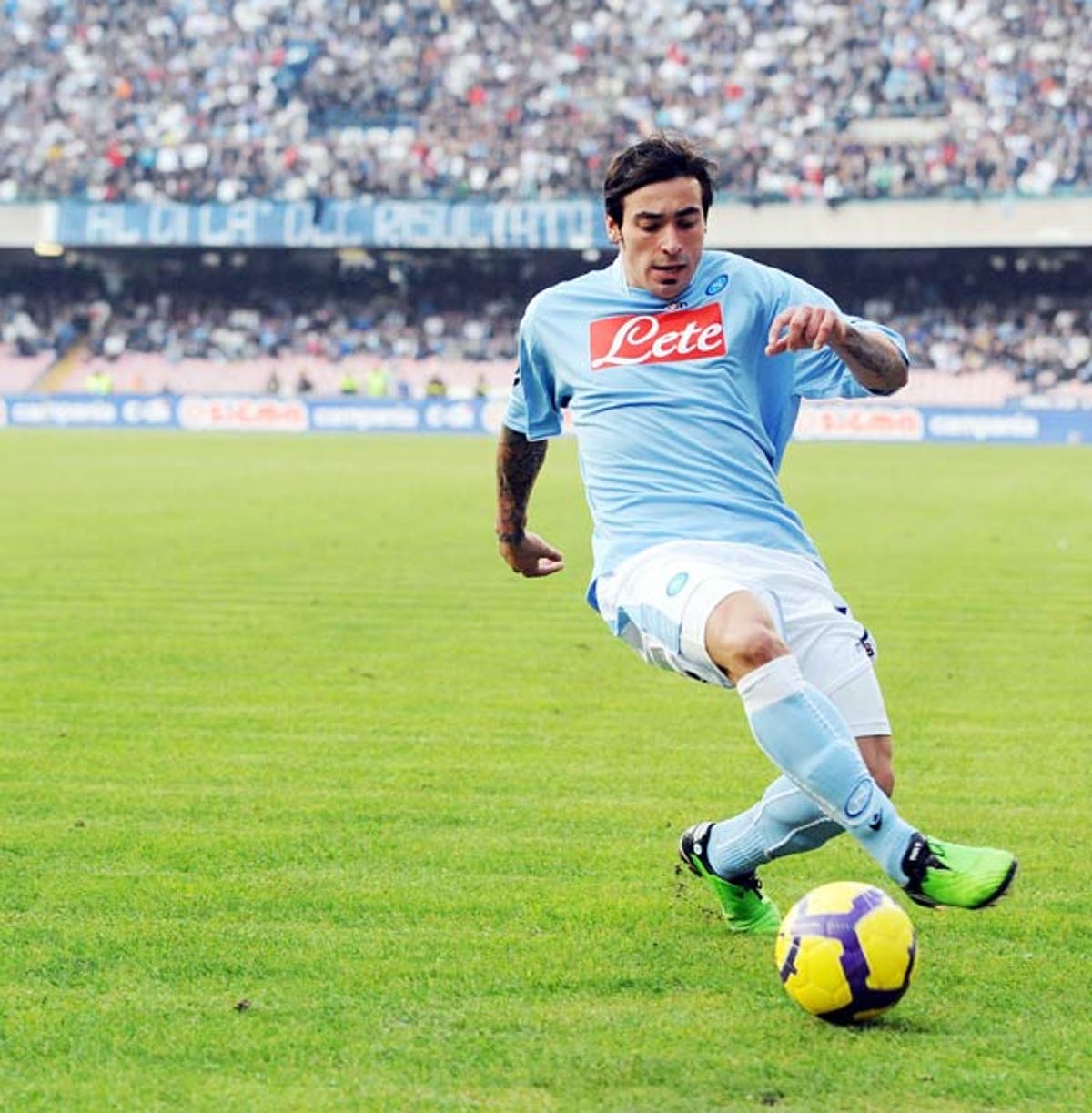 Lavezzi agent plays down Liverpool link | The Independent | The Independent